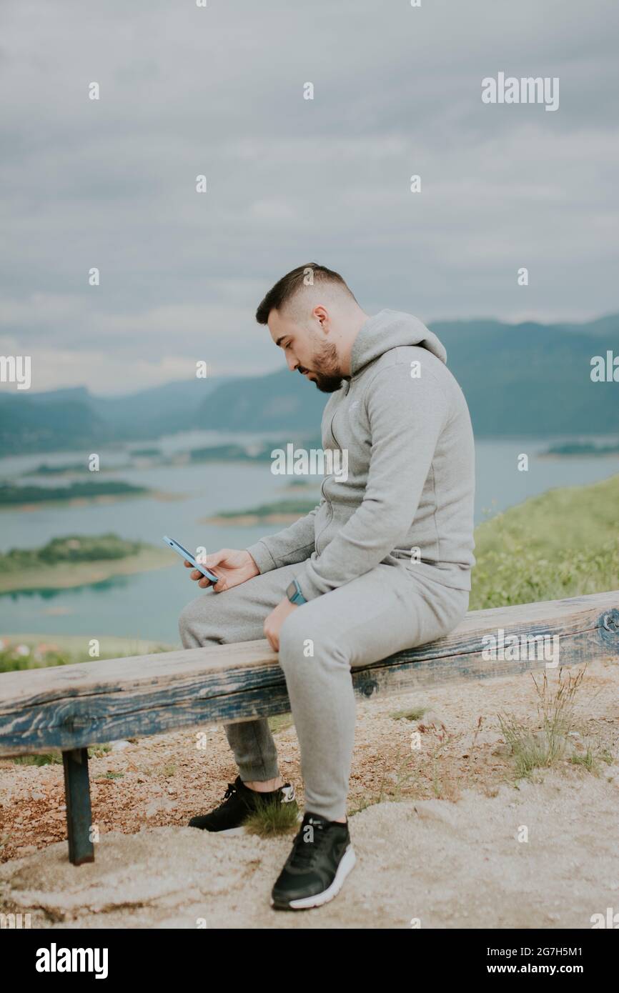 portrait of male model Stock Photo - Alamy