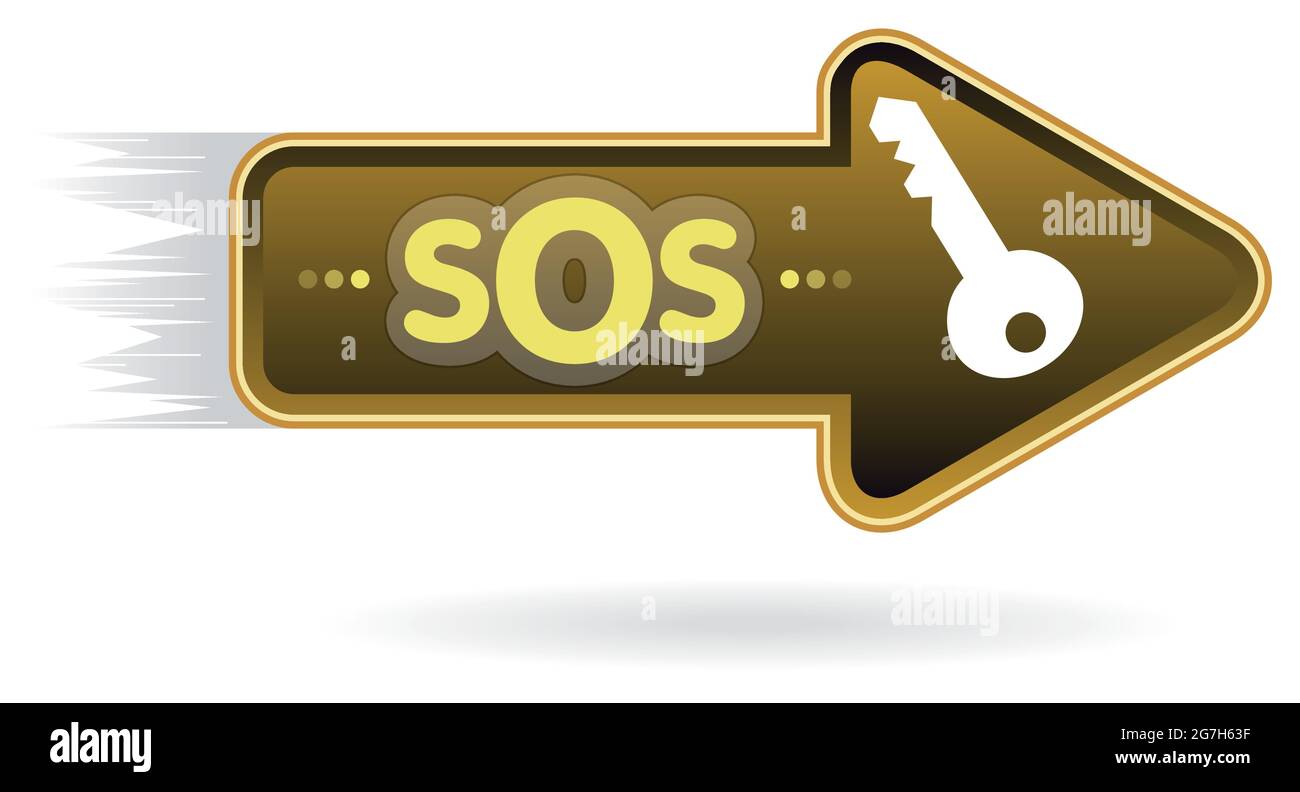 Troubleshooting signs and symbol on an arrow Stock Vector Image & Art ...