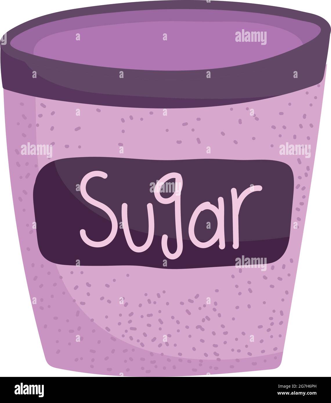 plastic sugar container Stock Vector Image & Art - Alamy