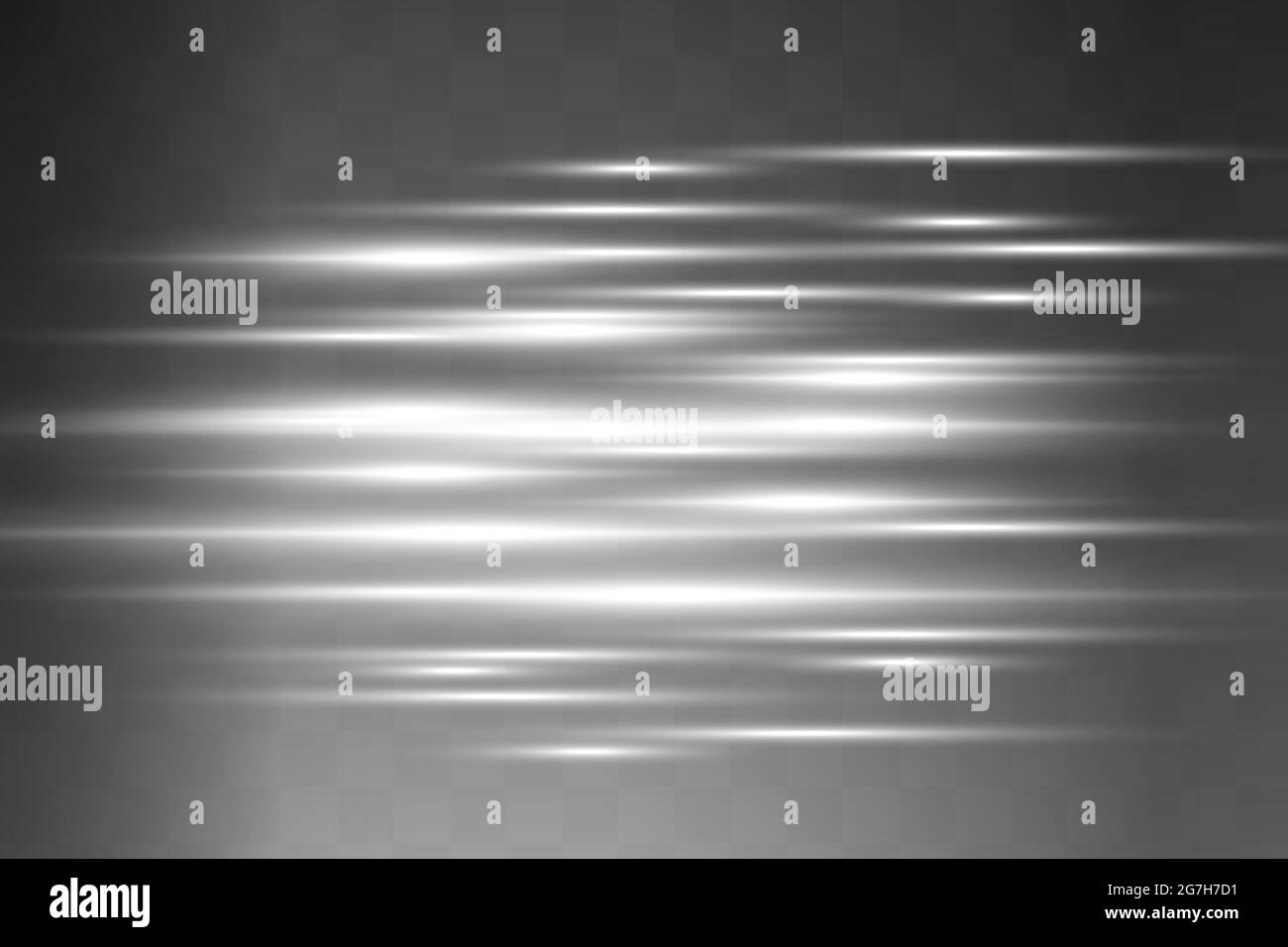White laser beams Black and White Stock Photos & Images - Alamy