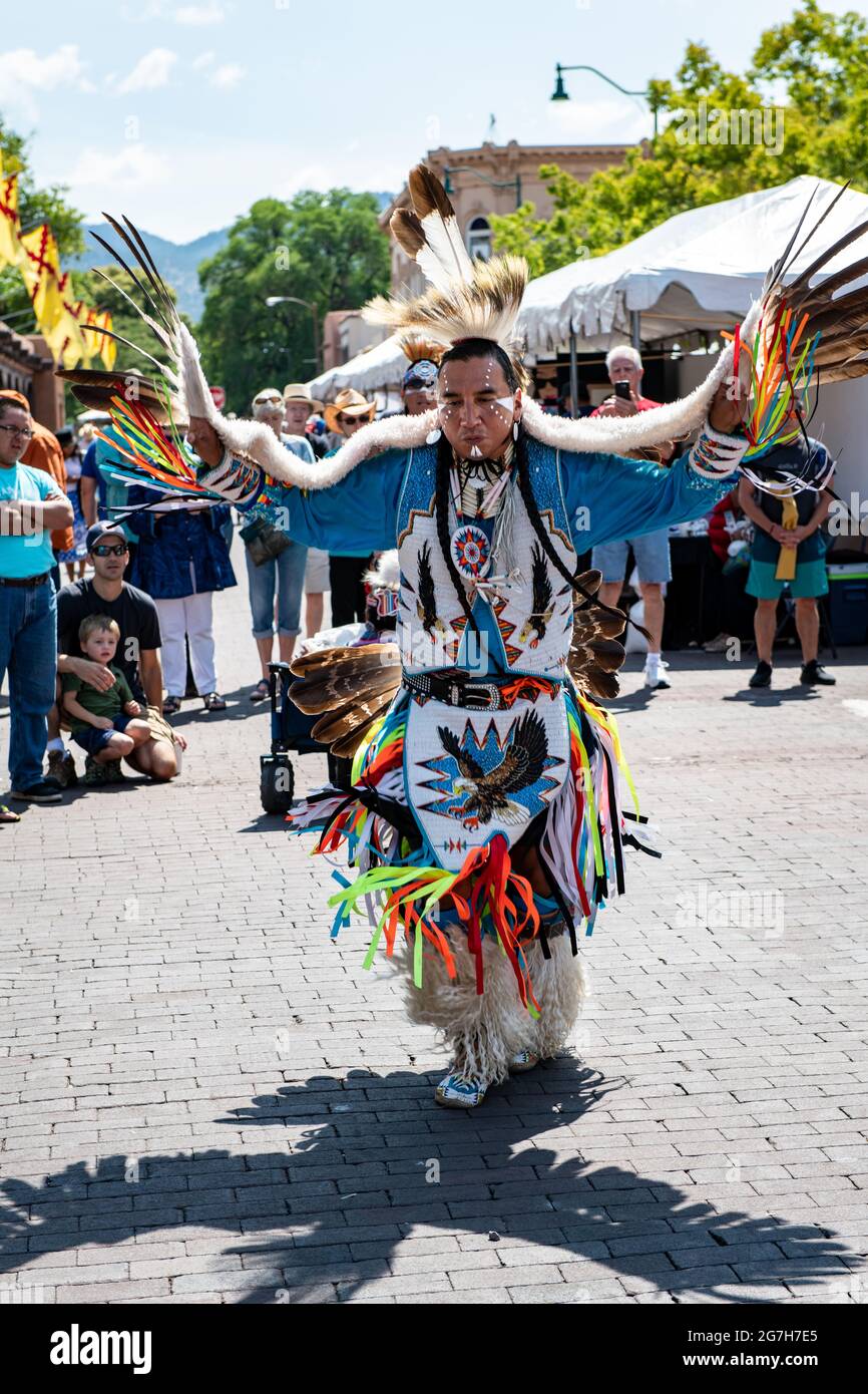 The Santa Fe Indian Market showcases works from top Native American ...