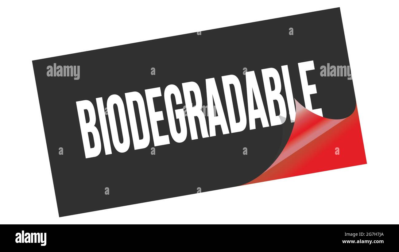 Biodegradable sticker hi-res stock photography and images - Alamy