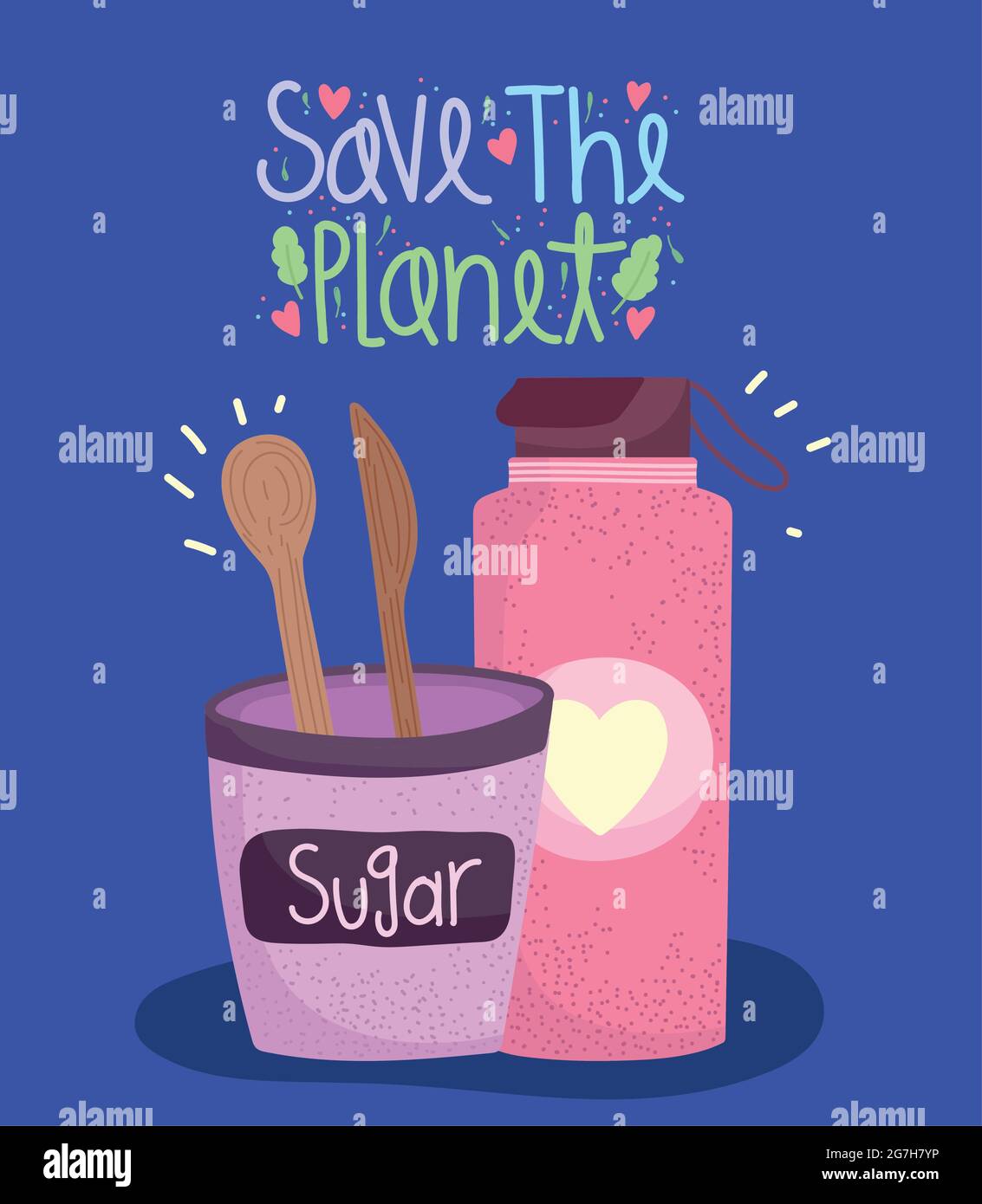 save the planet eco containers Stock Vector Image & Art - Alamy