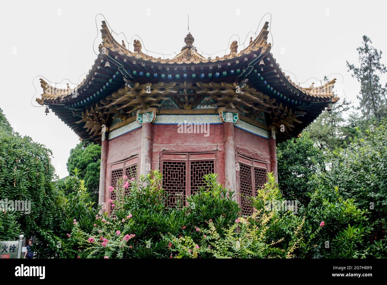 Architectural buildings in Xi’an, capital of Shaanxi Province in ...