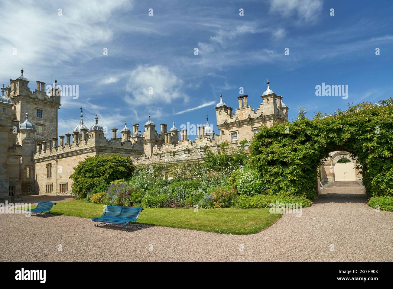 Floors Castle and garden, a stately home in the Scottish Borders near ...