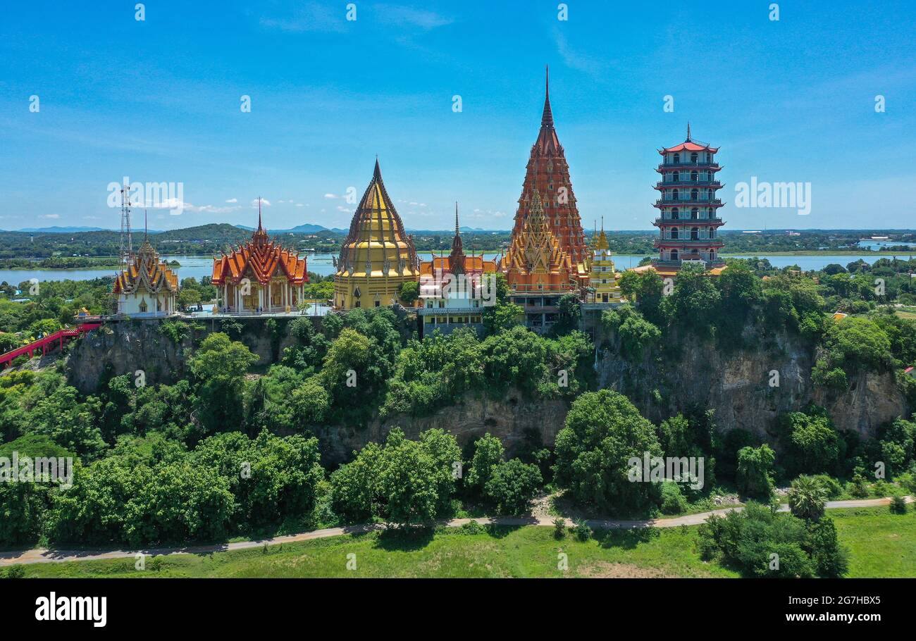Wat Tham Khao Noi and Wat Tham Sua in Kanchanaburi, Thailand, south east Asia Stock Photo - Alamy