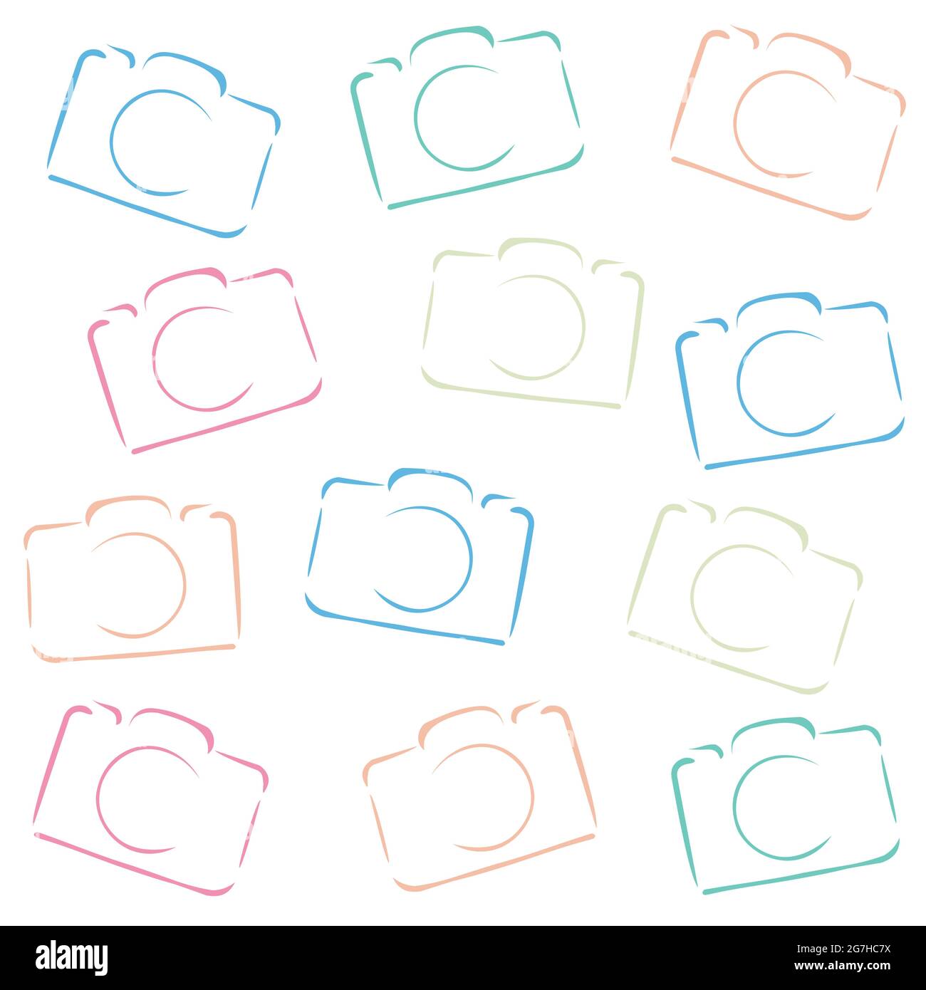Vintage movie cameras Stock Vector Images - Alamy