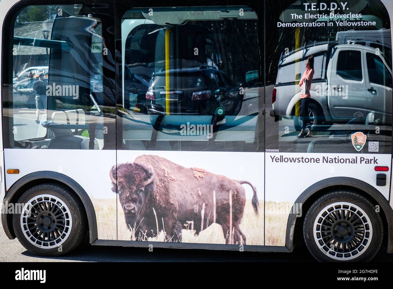 Autonomous shuttle bus hi-res stock photography and images - Alamy