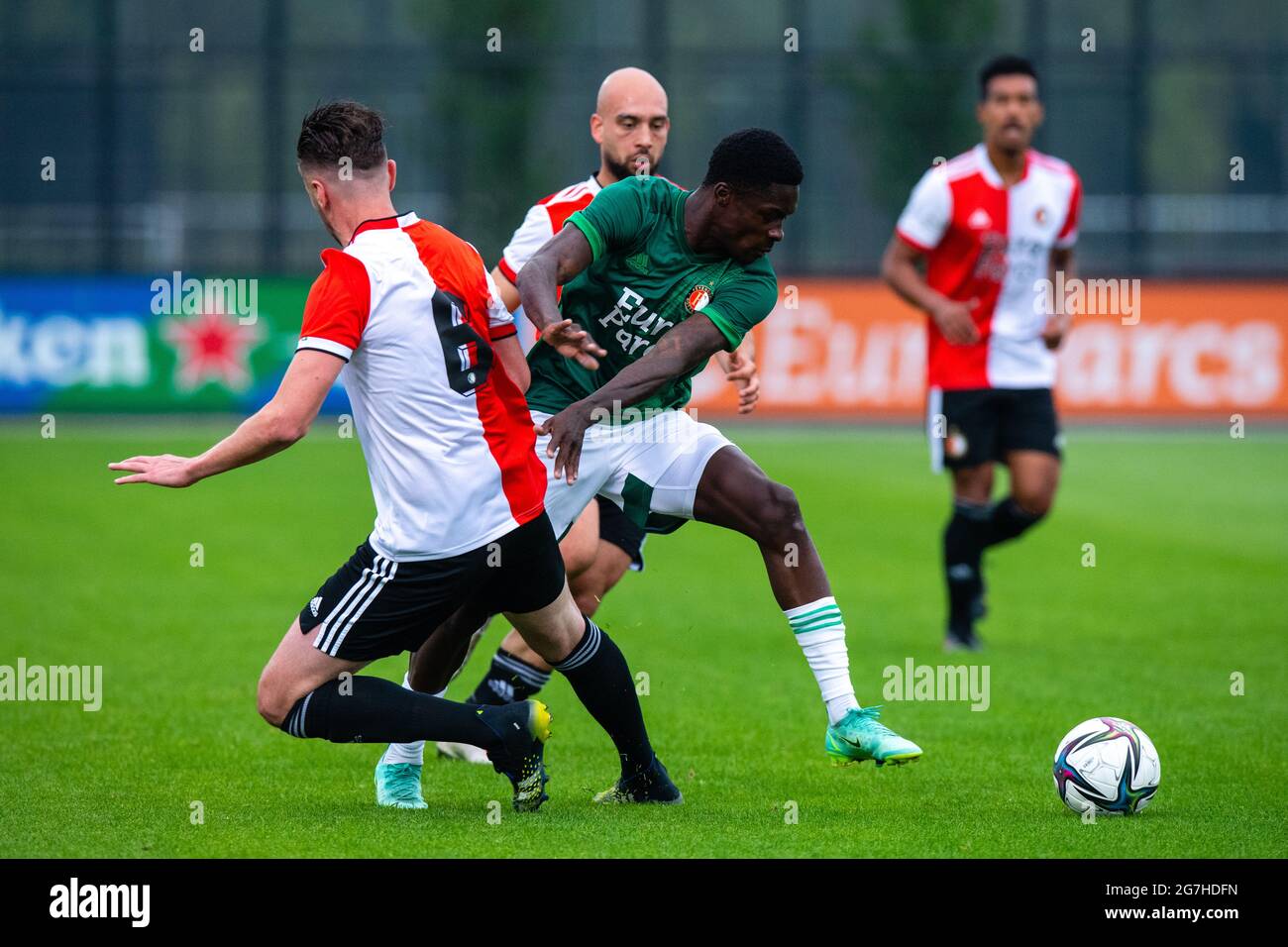 ROTTERDAM, NETHERLANDS - JULY 13: Christian Conteh of Feyenoord O21 ...