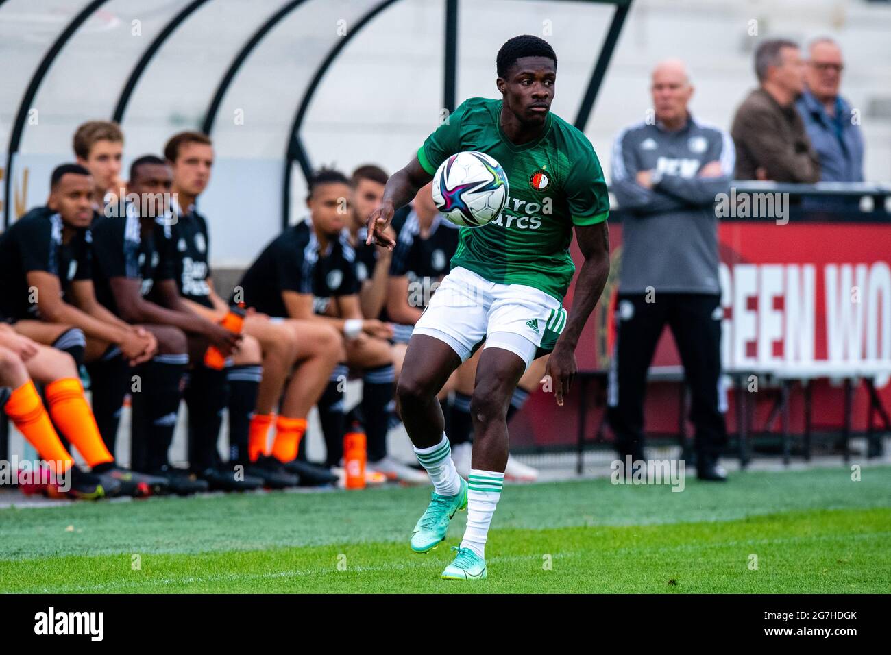 ROTTERDAM, NETHERLANDS - JULY 13: Christian Conteh of Feyenoord O21 ...
