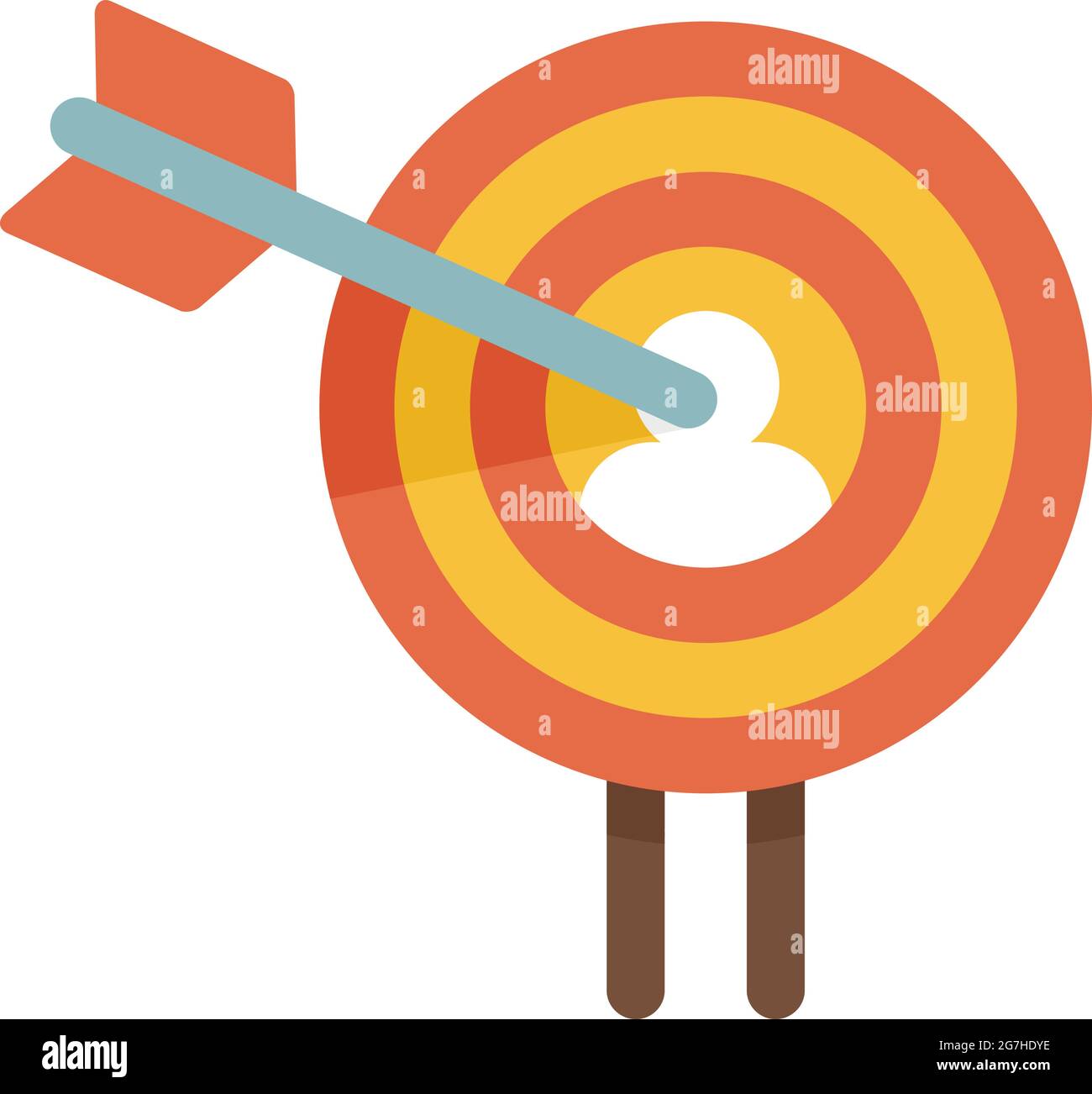 Woman darts illustration Stock Vector Images - Alamy