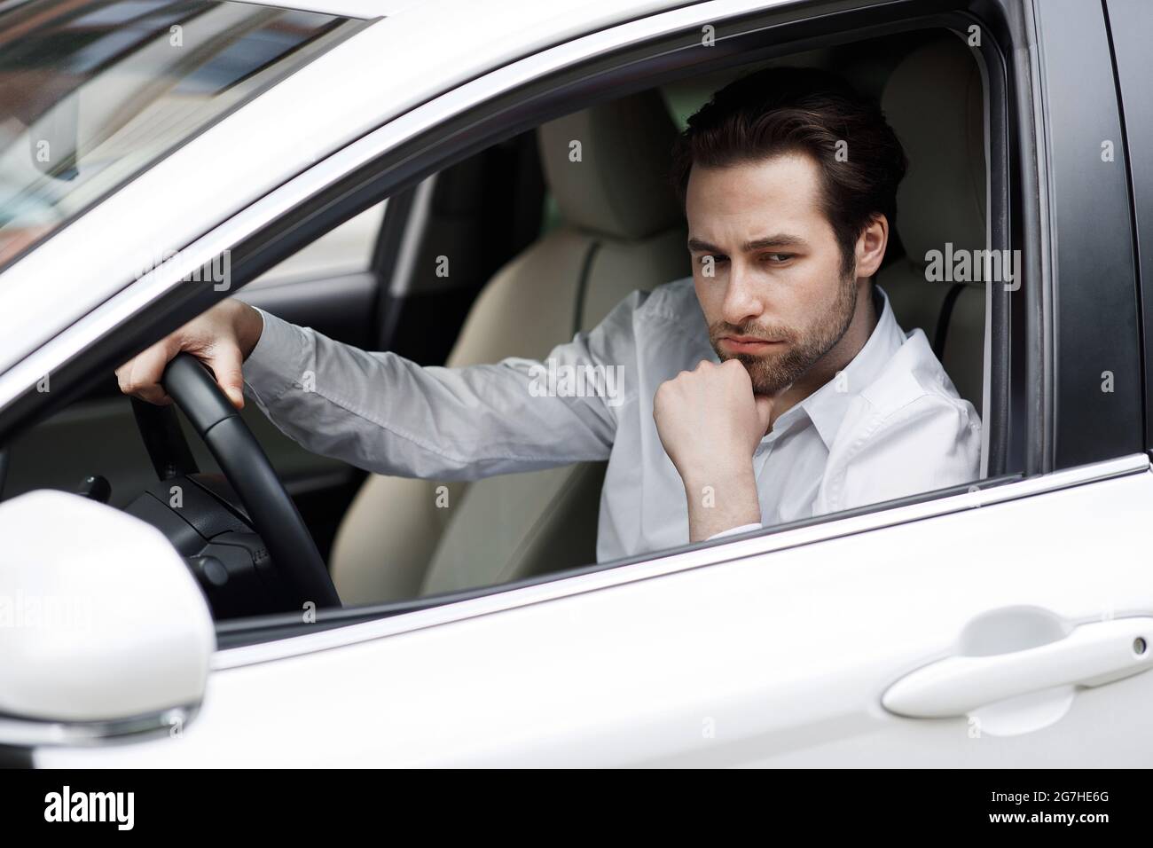 Negative pondering hi-res stock photography and images - Alamy
