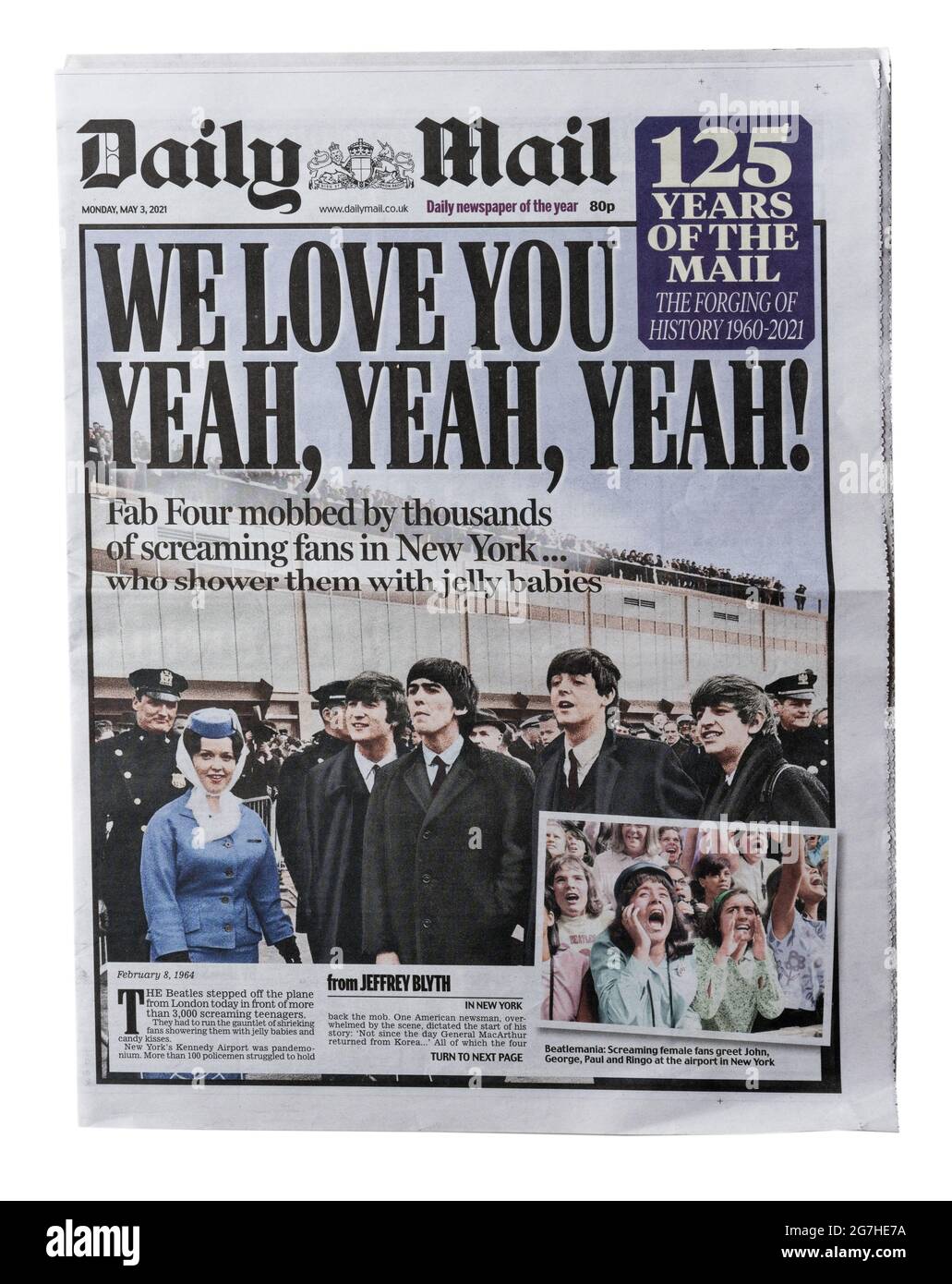 America newspaper front page Cut Out Stock Images & Pictures - Alamy