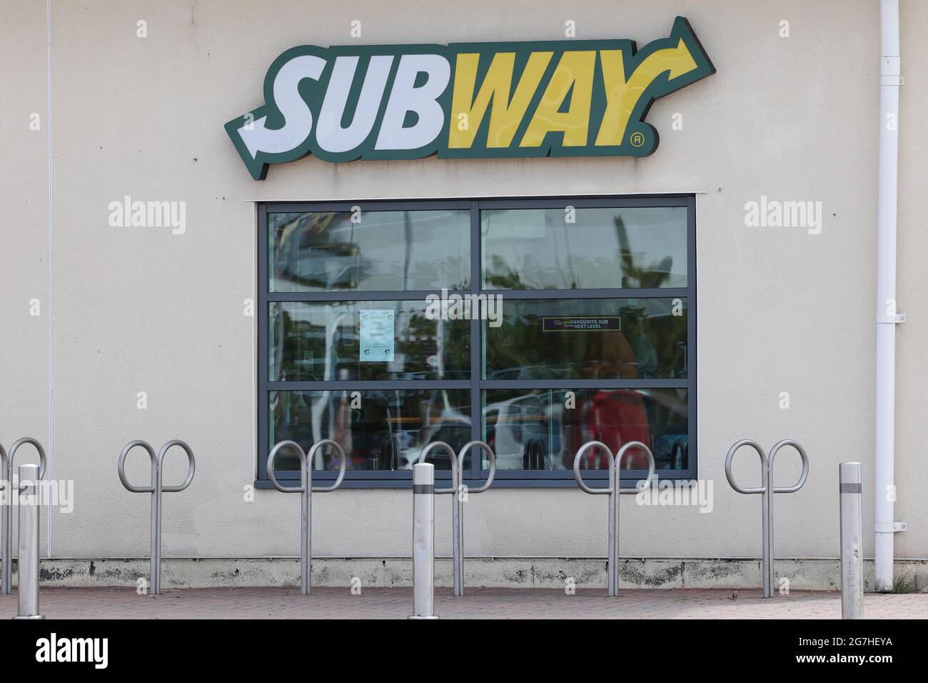 subway, Shopping Centre, St.Oswalds Road, Gloucester Picture by Antony ...
