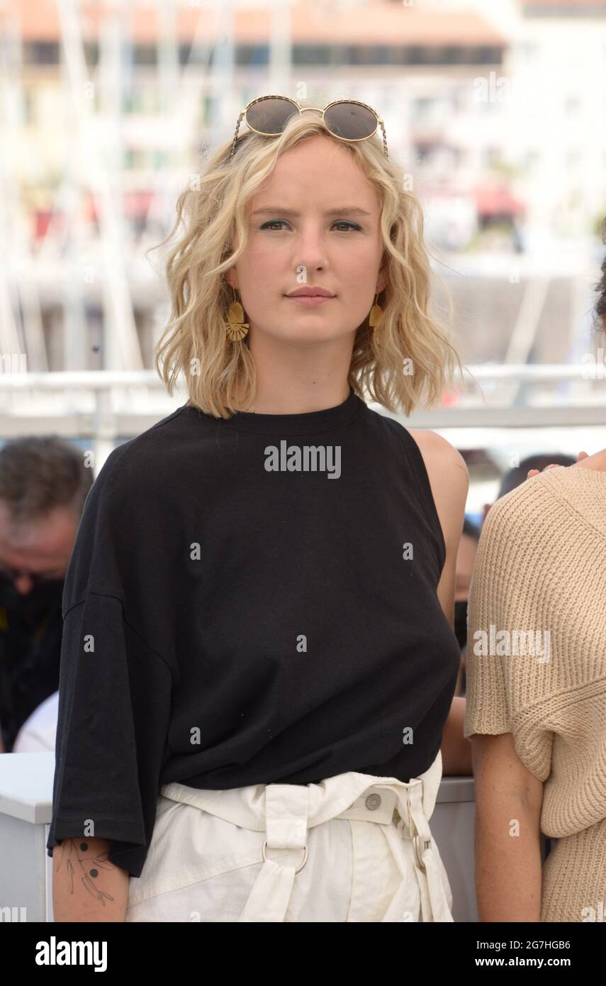 July 10, 2021, CANNES, France: CANNES, FRANCE - JULY 10: Mary Finn ...
