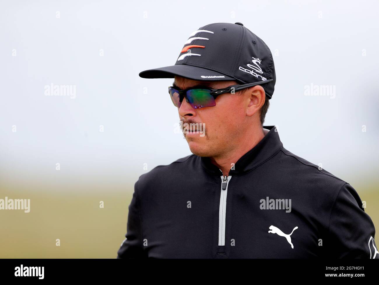 USA's Rickie Fowler during the practice day at The Royal St George's ...