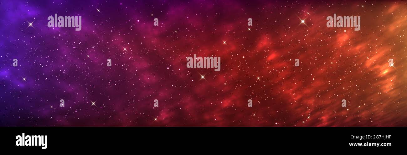 Colorful Galaxy Facebook Cover