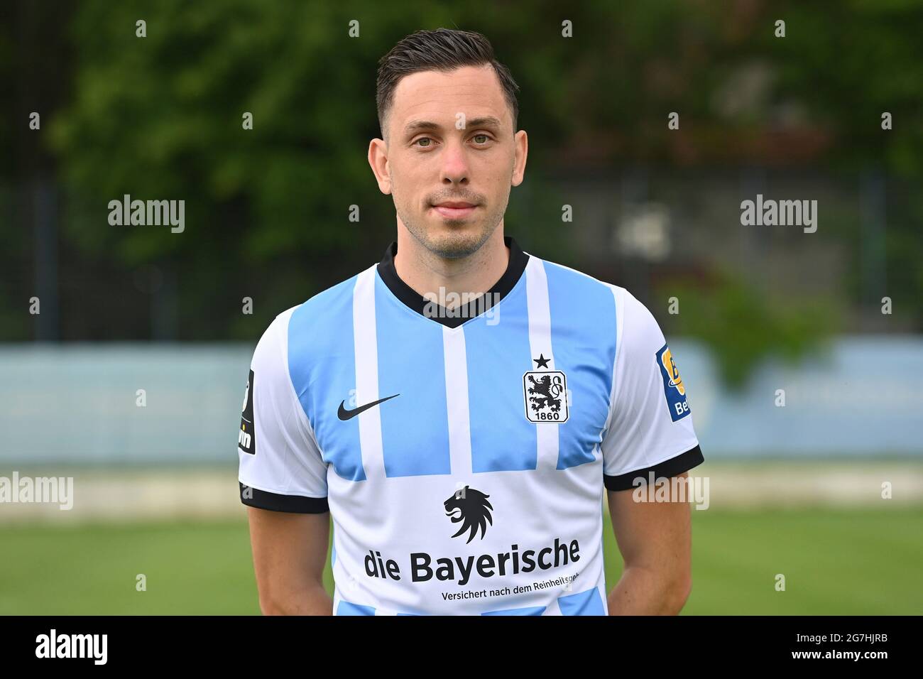 Munich, Deutschland. 14th July, 2021. Marcel BAER (Munich 1860), 3rd ...