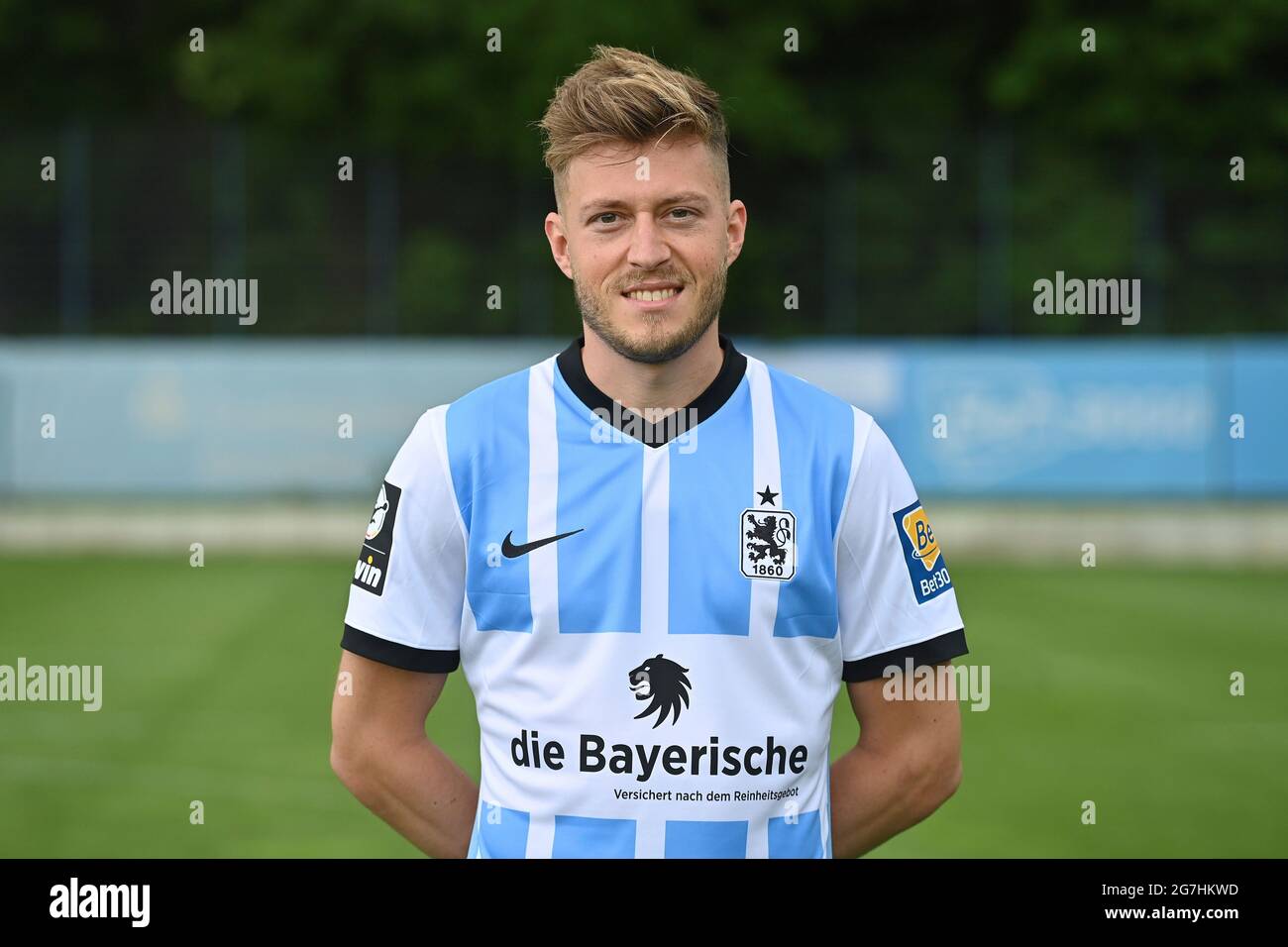 Munich, Deutschland. 14th July, 2021. Marius WILLSCH (Munich 1860), 3rd ...