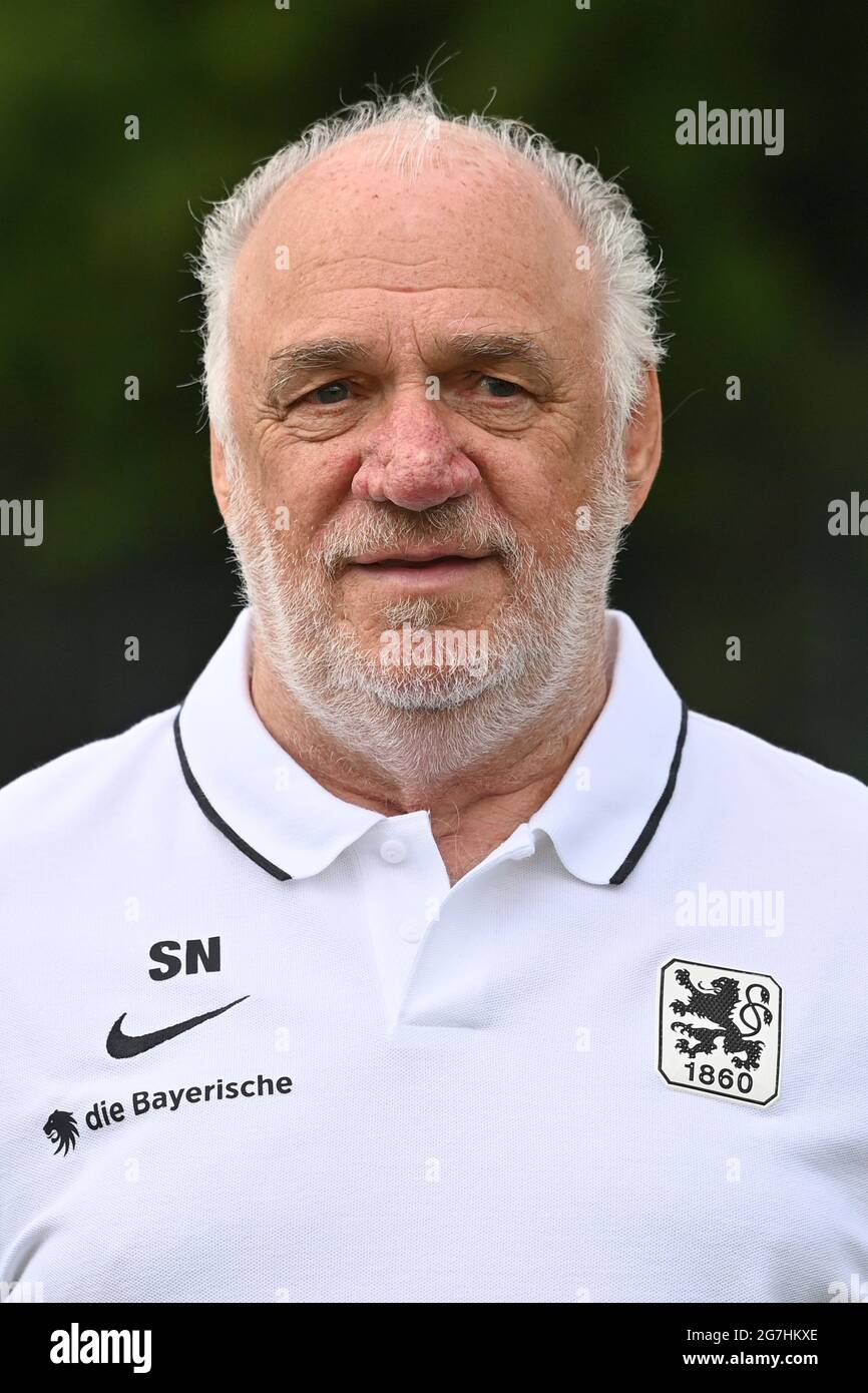 Munich, Deutschland. 14th July, 2021. Kit manager Norbert STEGMANN (TSV ...