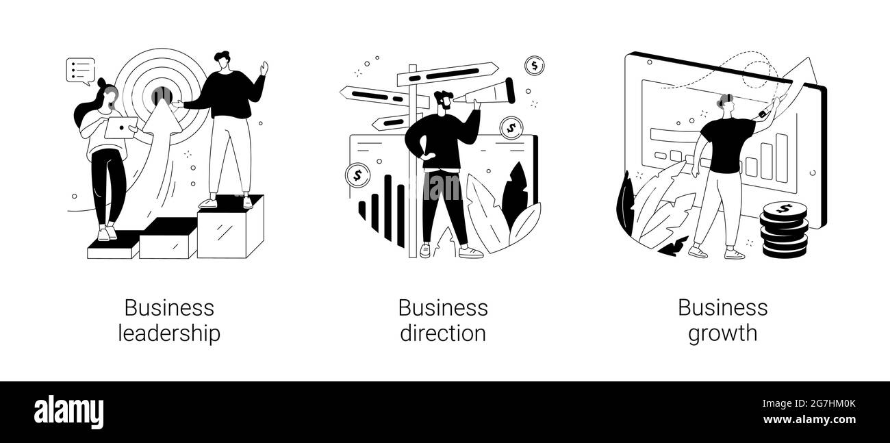 Business strategy abstract concept vector illustrations Stock Vector ...