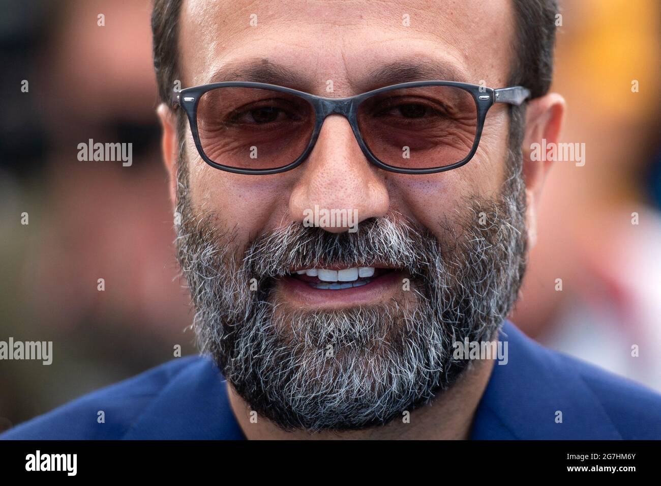 Asghar Farhadi attending the A Hero Photocall as part of the 74th ...