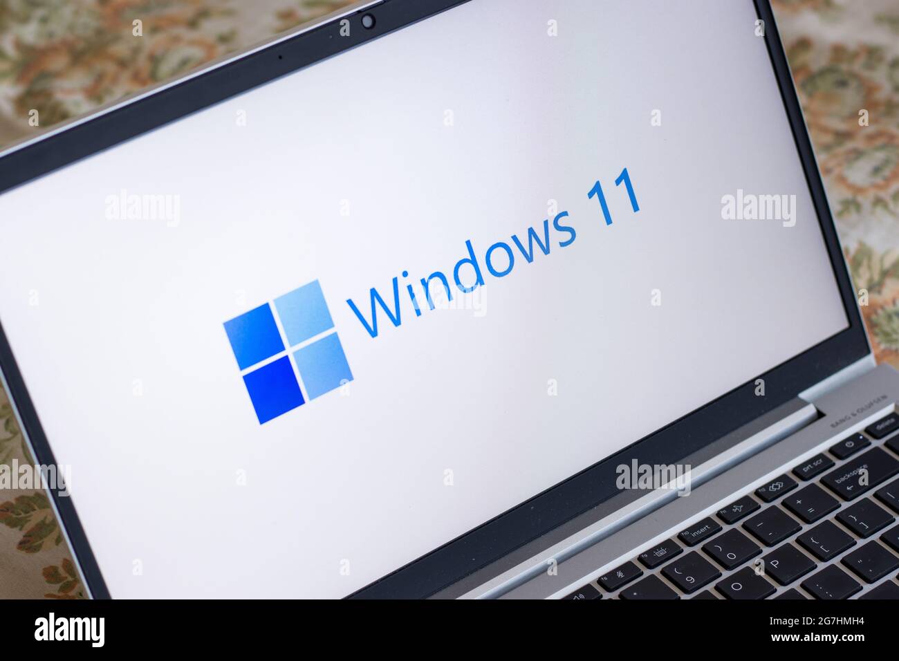 DIBRUGARH, INDIA - Jun 25, 2021: Assam, india June 17, 2021 Windows 11 ...