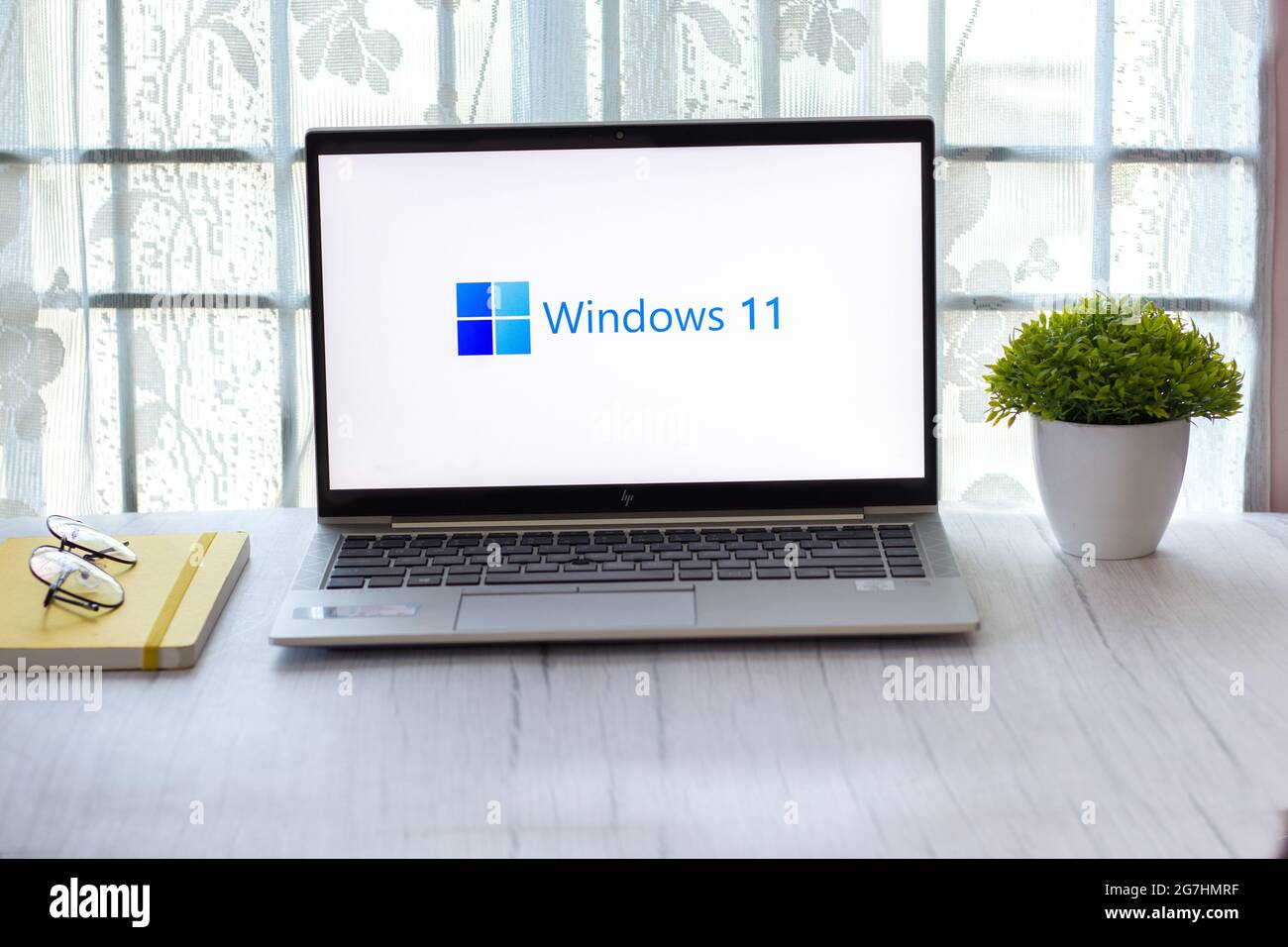 DIBRUGARH, INDIA - Jun 25, 2021: Assam, india June 17, 2021 Windows 11 ...