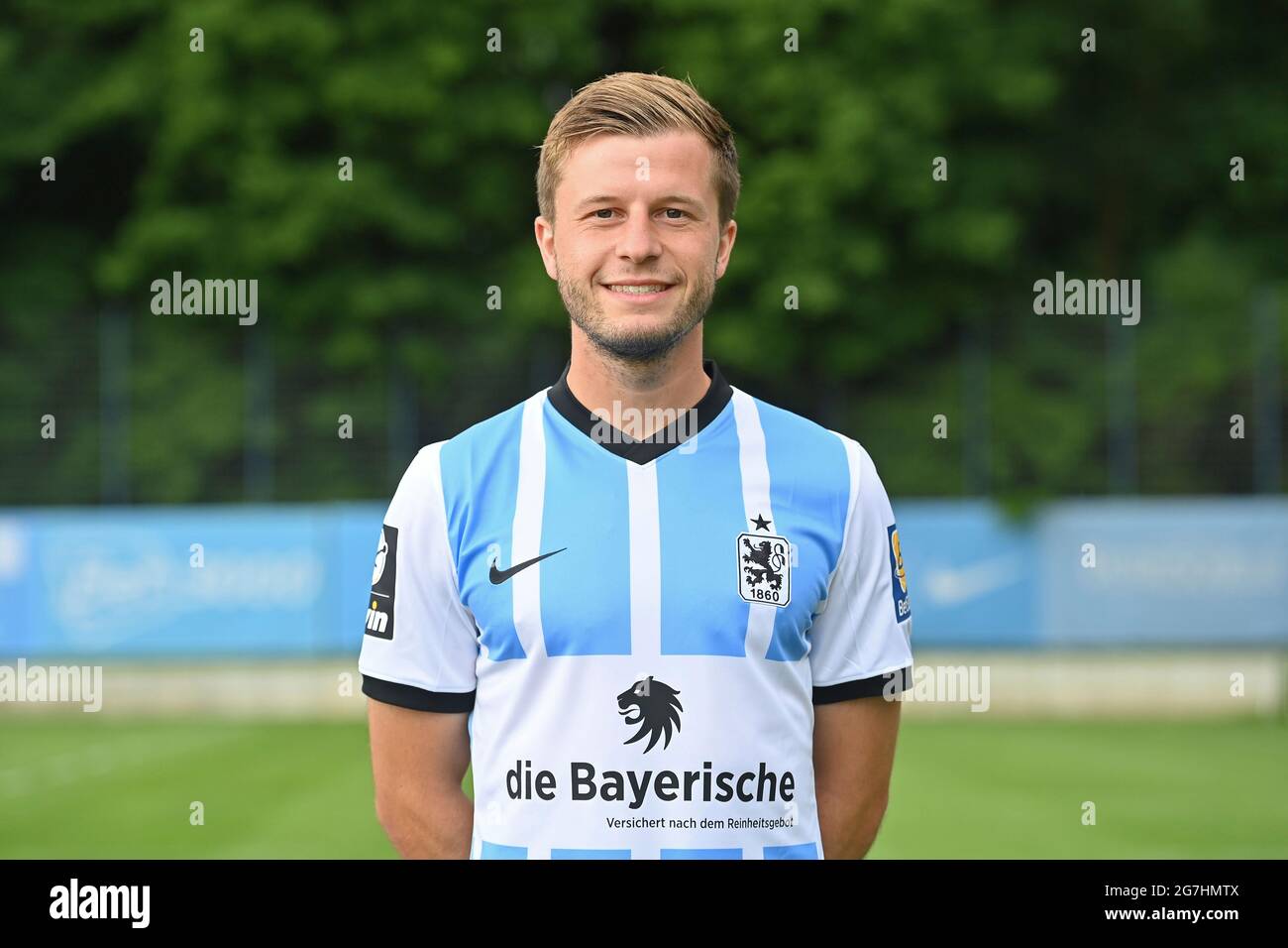 Munich, Deutschland. 14th July, 2021. Richard NEUDECKER (TSV Munich ...