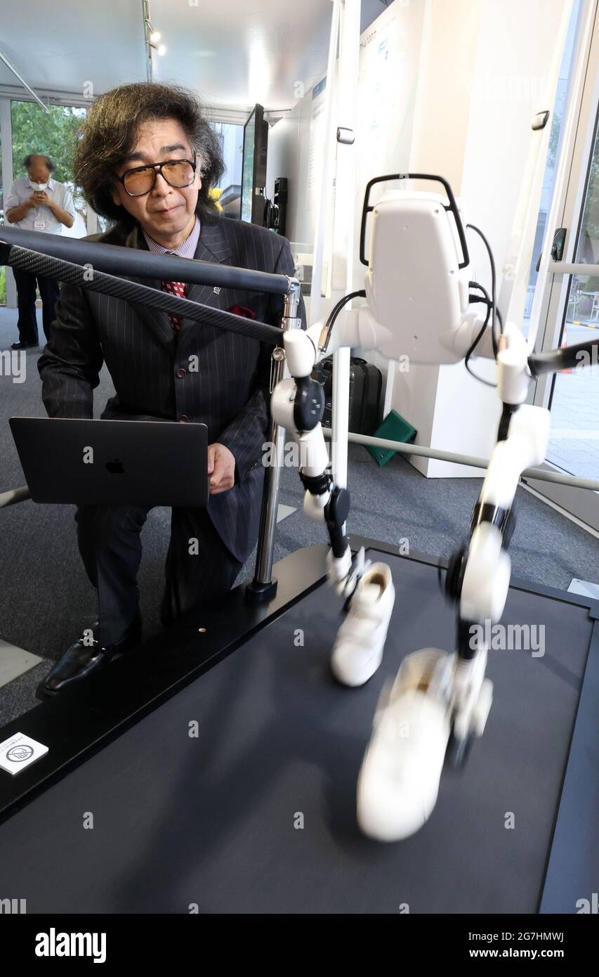 Tokyo, Japan. 14th July, 2021. Japan's Tsukuba University professor and ...