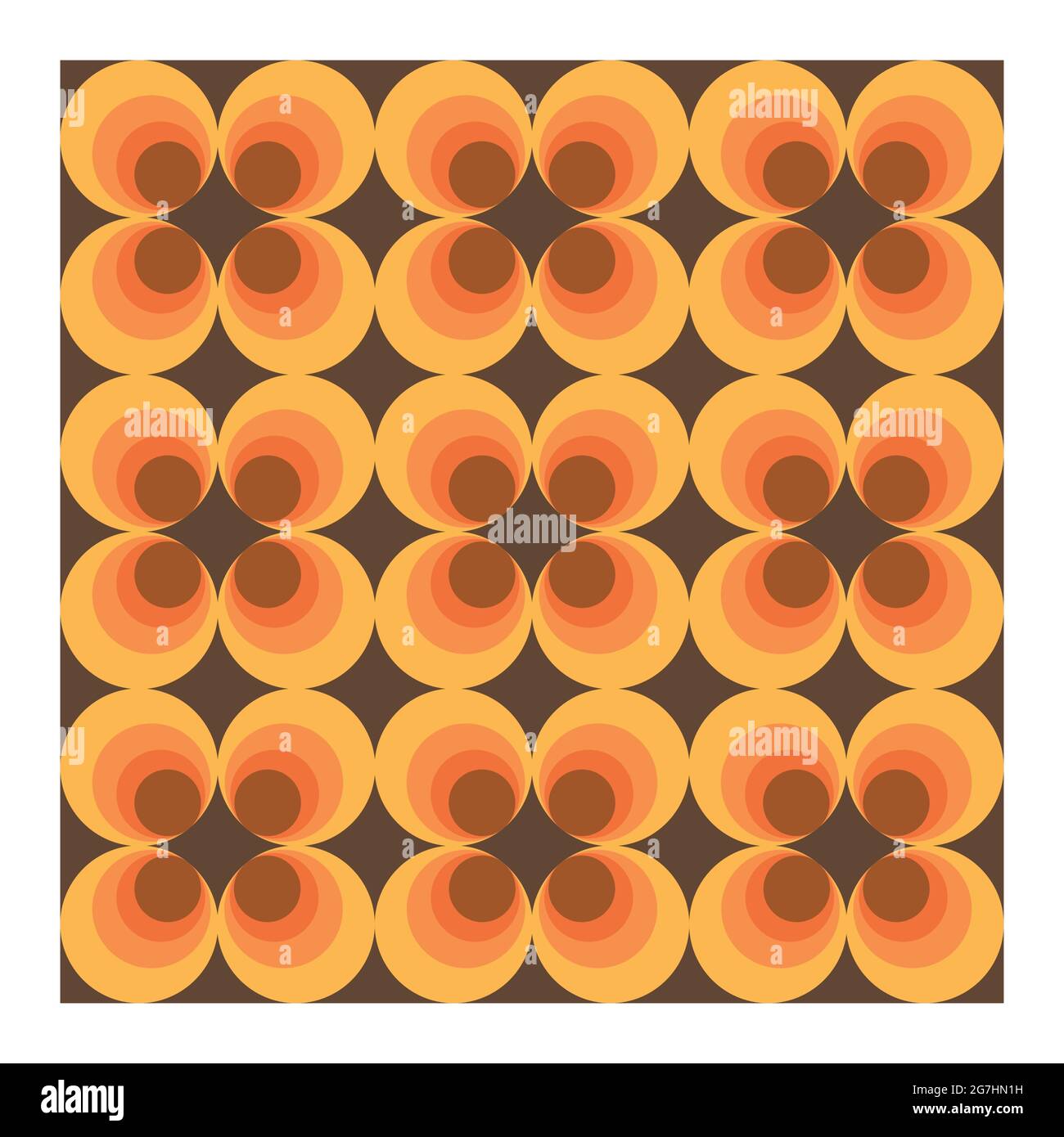 Vector background of seventies colorful wallpaper Stock Vector Image ...