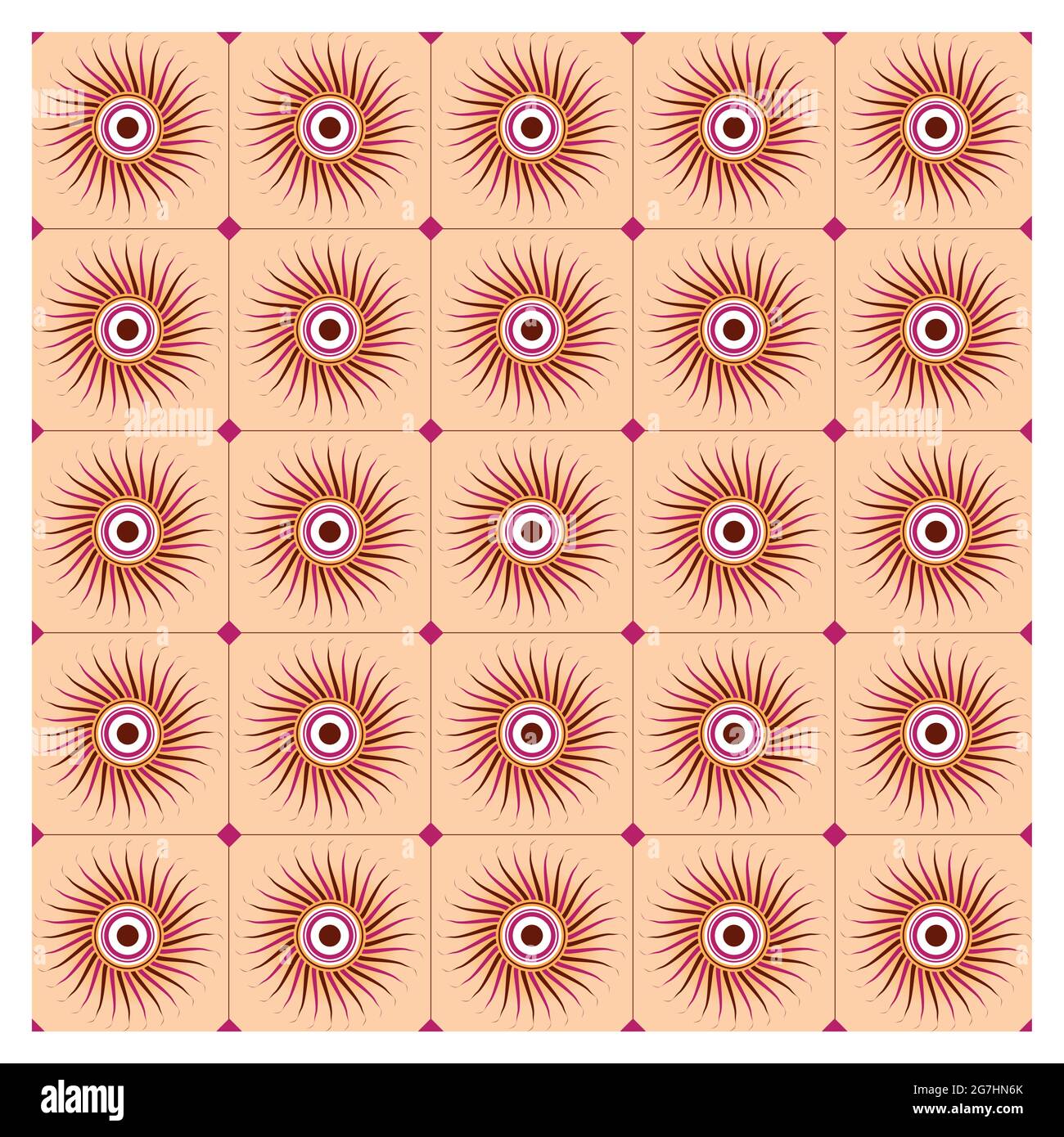 Background of baroque patterns on a wallpaper Stock Vector Image & Art ...