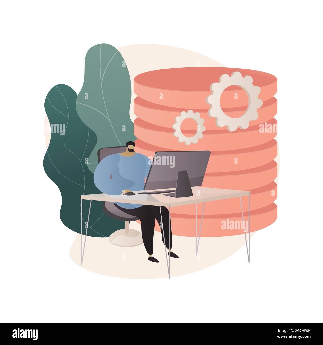 Analytics And Data Science Abstract Concept Vector Illustration Stock Vector Image And Art Alamy