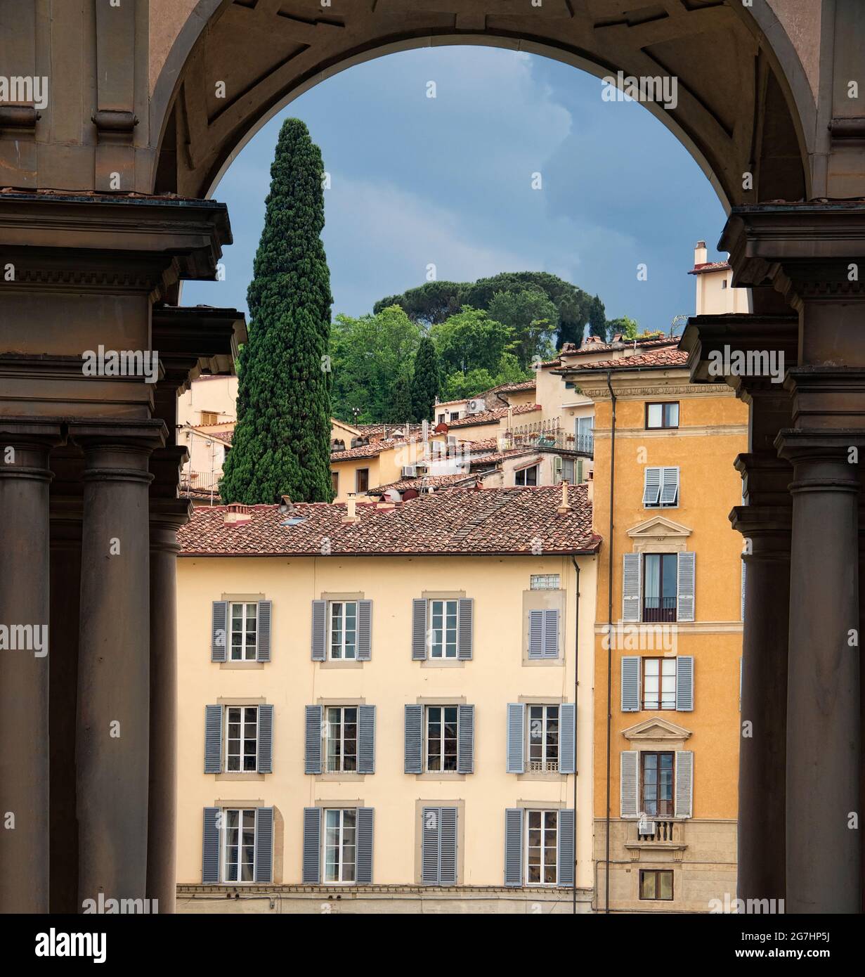 Florence renaissance architecture, both Greek and Roman cultures Stock ...