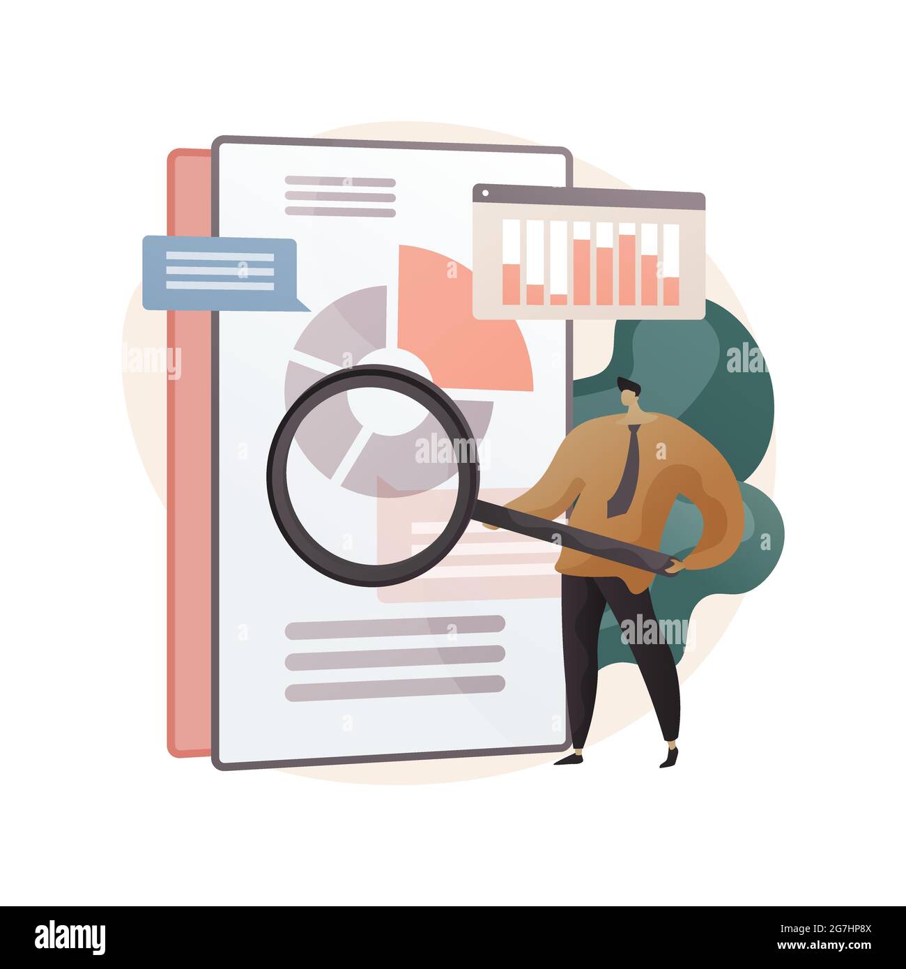 Business analysis abstract concept vector illustration Stock Vector ... Business analysis abstract concept vector illustration Stock Vector ...