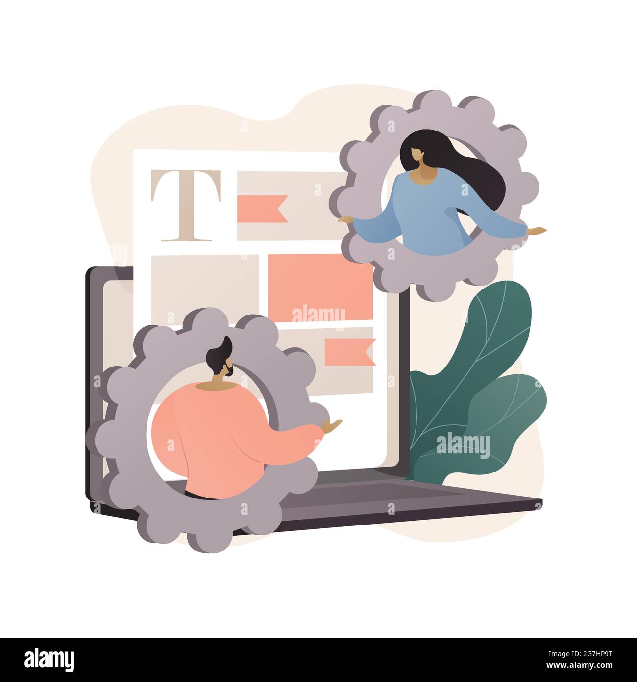 Shared document abstract concept vector illustration Stock Vector Image ... Shared document abstract concept vector illustration Stock Vector Image ...