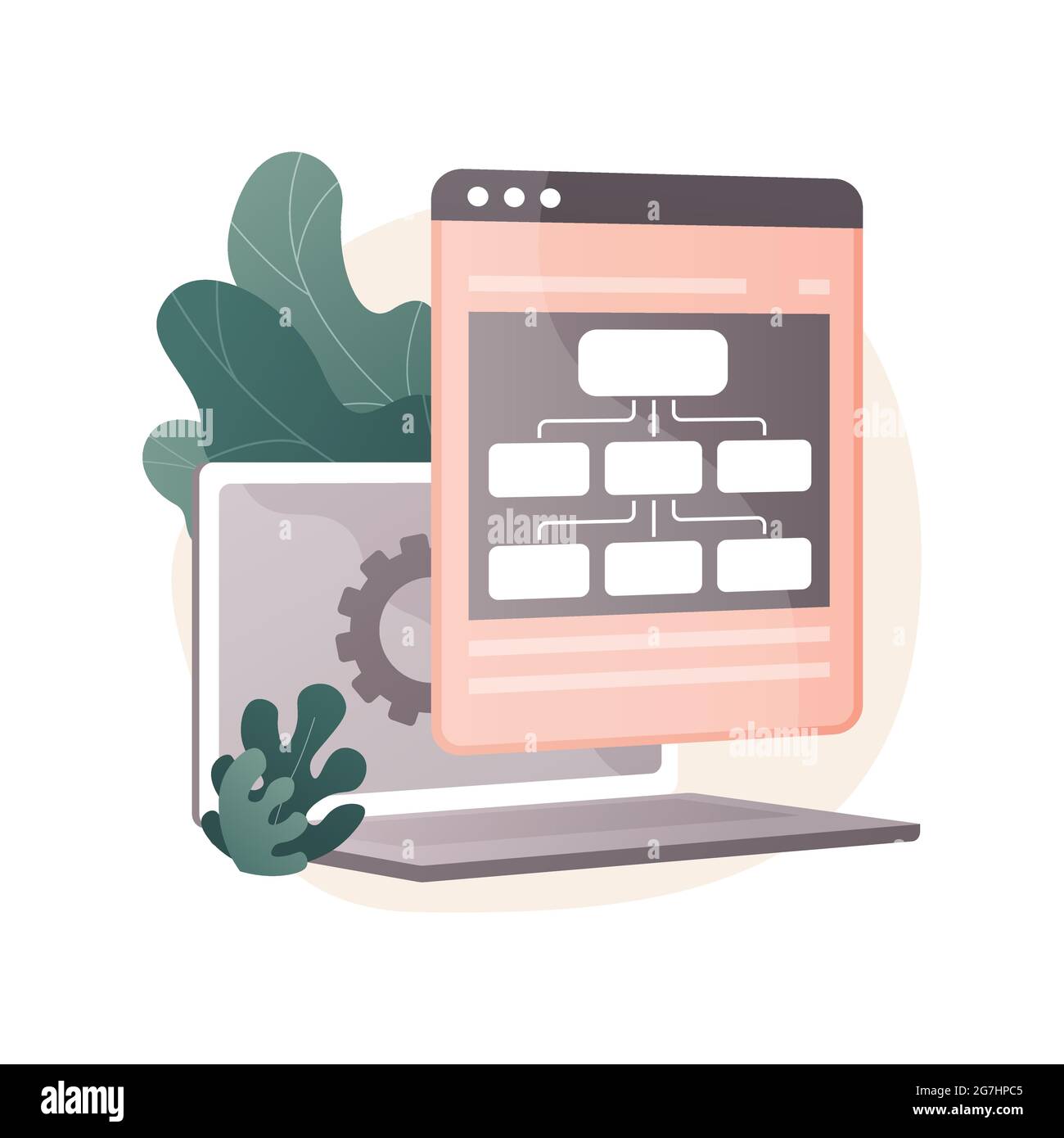 Enterprise architecture abstract concept vector illustration Stock ...