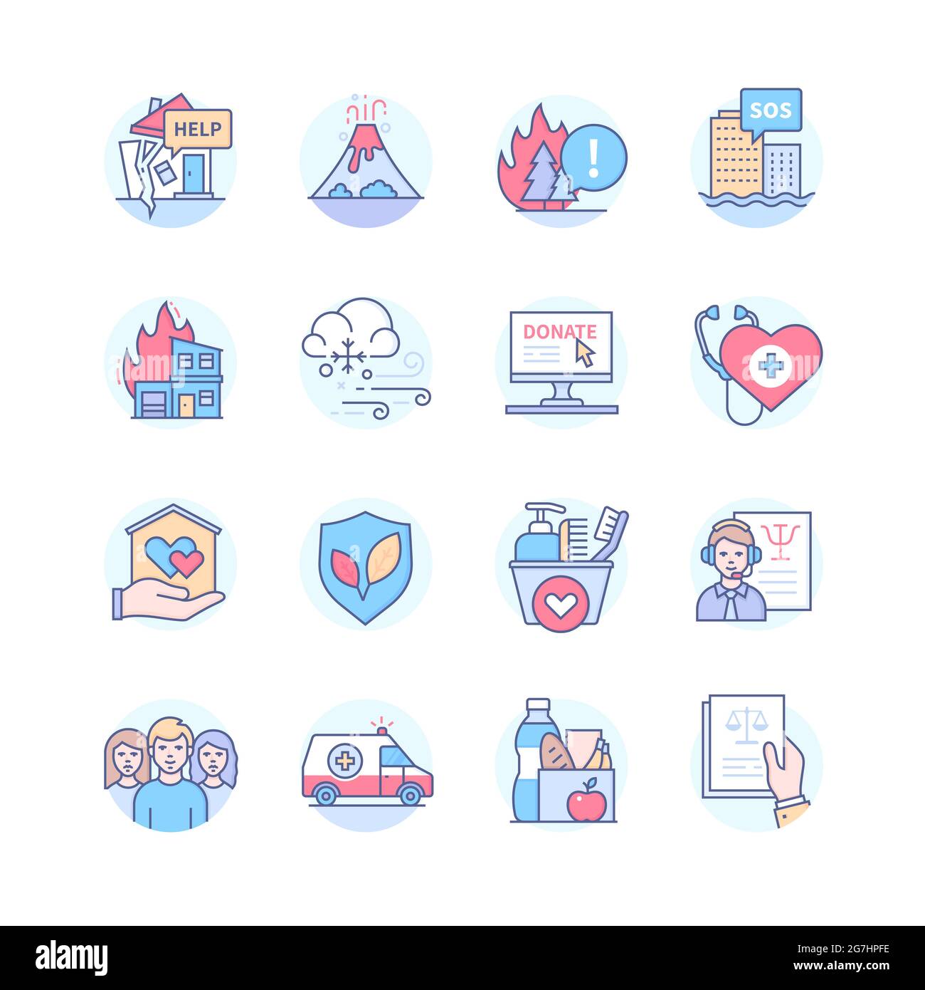 Hurricane relief shelter Stock Vector Images - Alamy