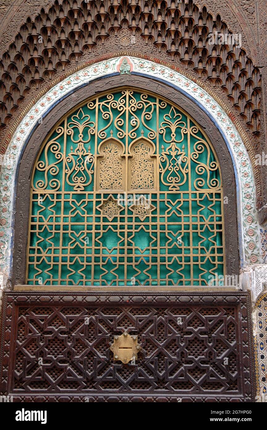Beautiful traditional and handicraft window in Morocco Stock Photo - Alamy