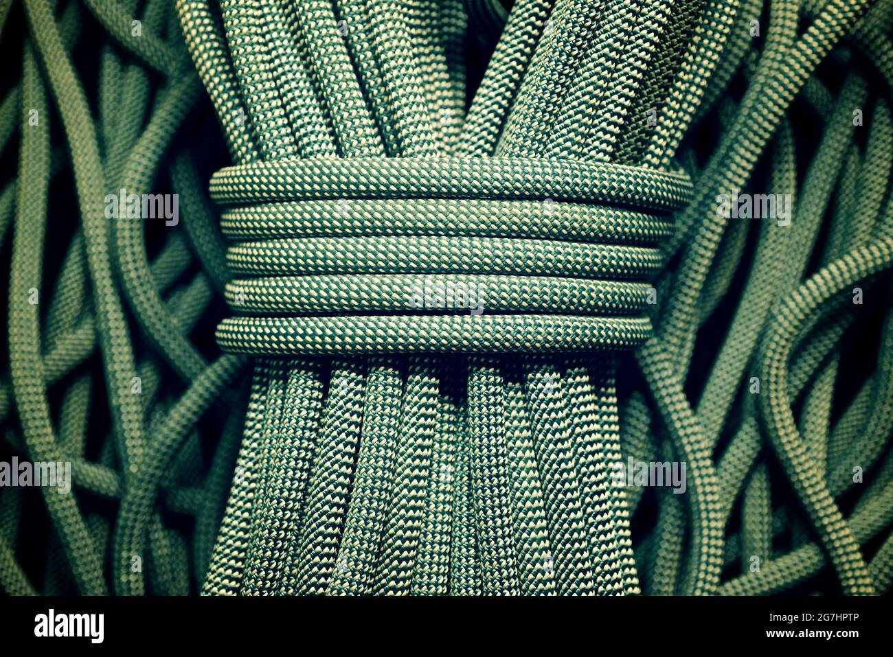 Climbing rope close up hi-res stock photography and images - Alamy