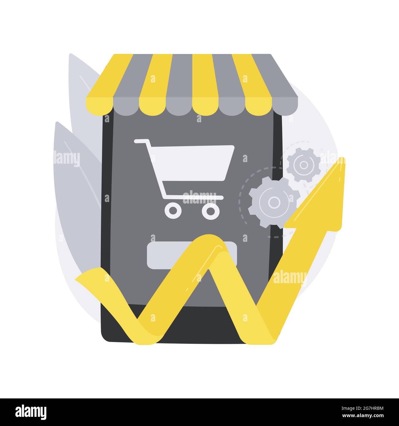 Promote your business abstract concept vector illustration Stock Vector ...