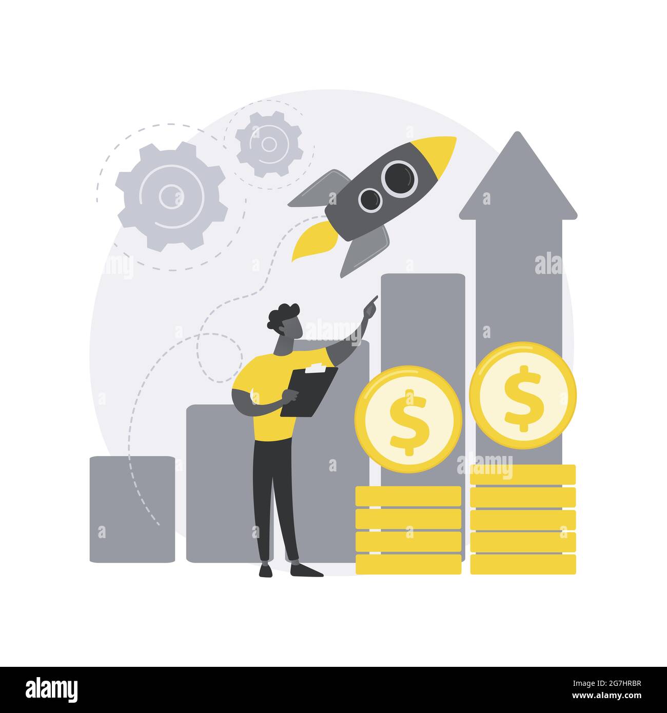 Boost sales abstract concept vector illustration Stock Vector Image ... Boost sales abstract concept vector illustration Stock Vector Image ...