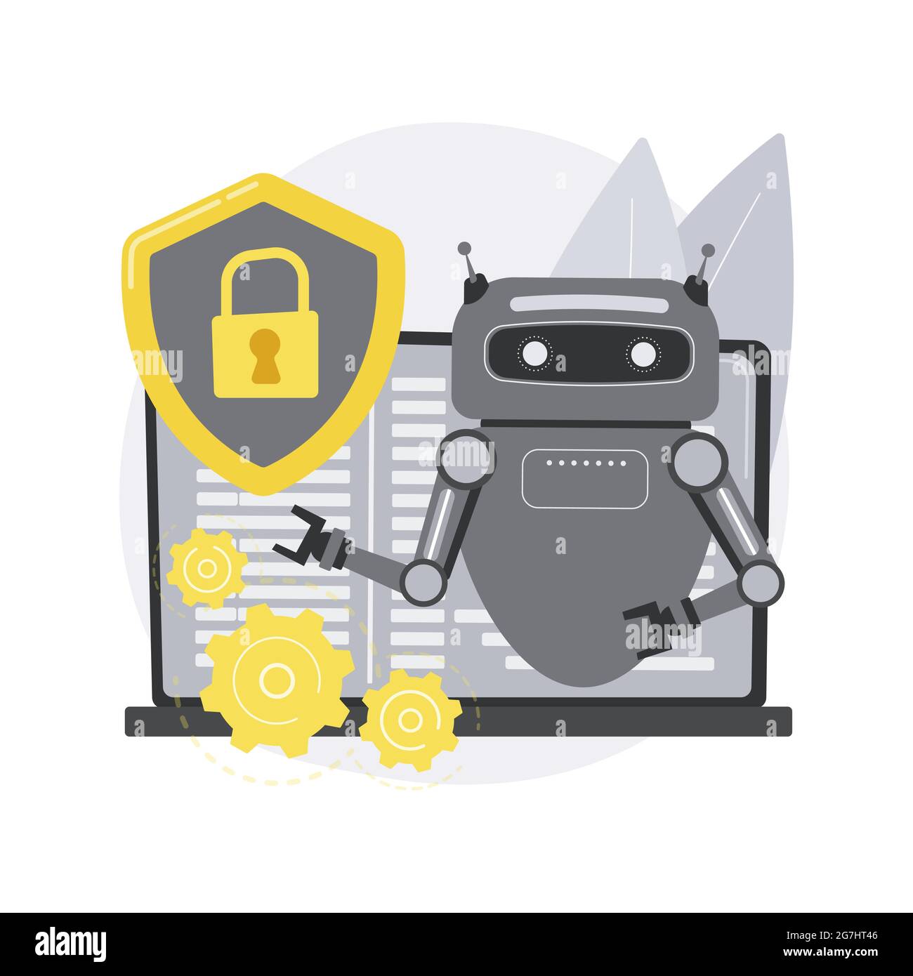 Industrial cybersecurity abstract concept vector illustration Stock ... Industrial cybersecurity abstract concept vector illustration Stock ...