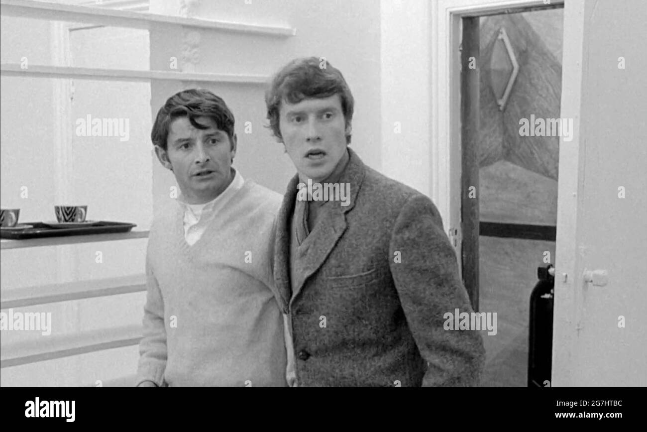London.UK. Michael Crawford and Donal Donnelly in a scene in (C ...