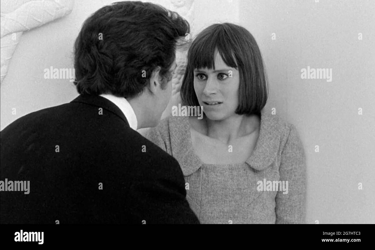 London.UK. Ray Brooks and Rita Tushingham in a scene in (C)Woodfall ...