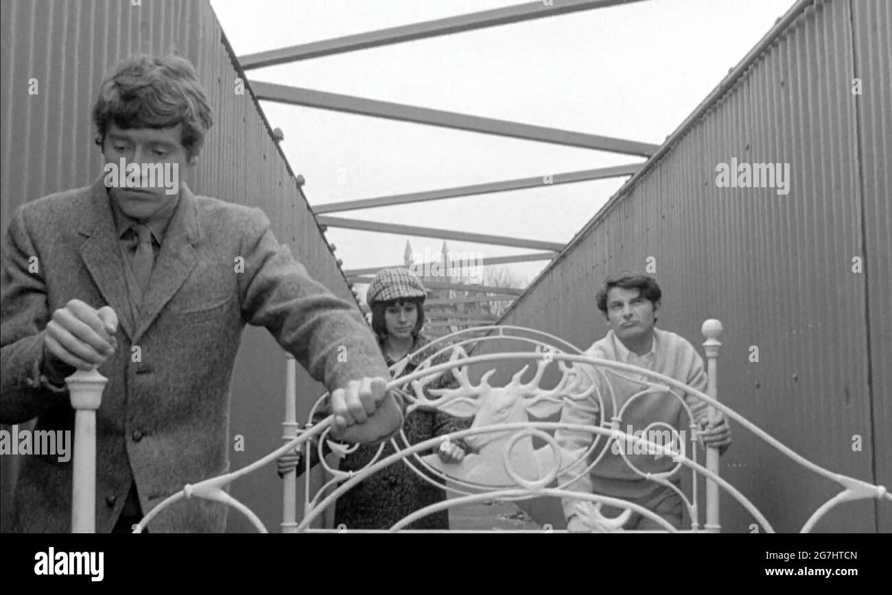 London.UK. Rita Tushingham, Donal Donnelly and Michael Crawford in a ...