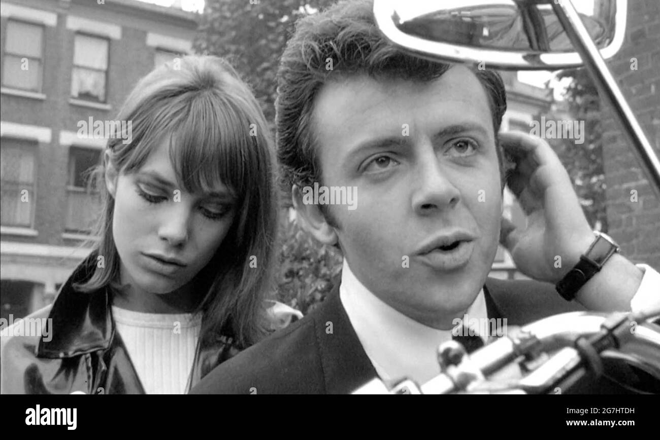 London.UK. Jane Birkin and Ray Brooks in a scene in (C)Woodfall Film ...