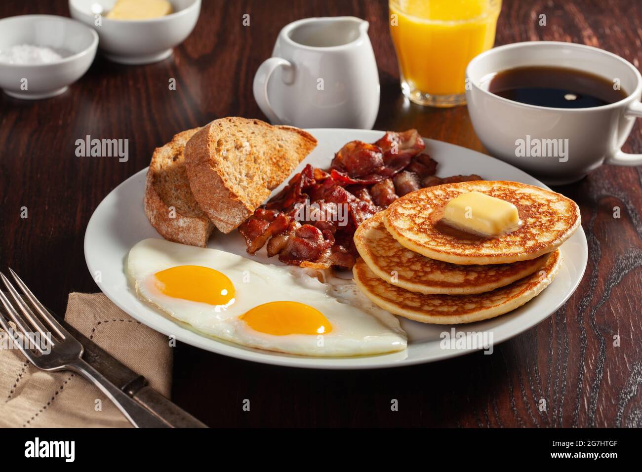 Traditional Canadian Breakfast