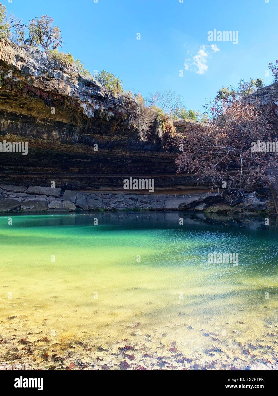 Hamilton Pool Preserve in Dripping Springs, Texas Stock Photo - Alamy