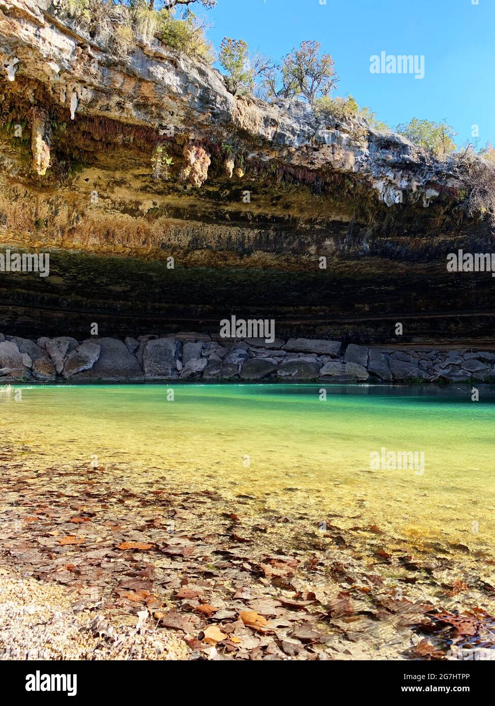 Hamilton Pool Preserve in Dripping Springs, Texas Stock Photo - Alamy